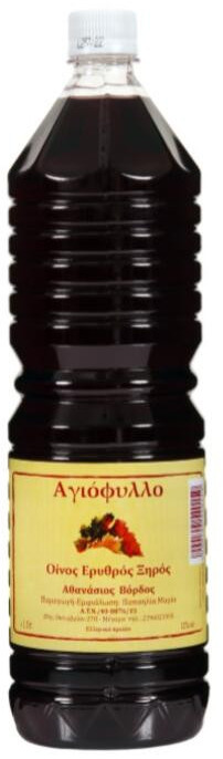 Οίνος ΑΓΙΟΦΥΛΛΟ ερυθρός ξηρός 1,5lt
