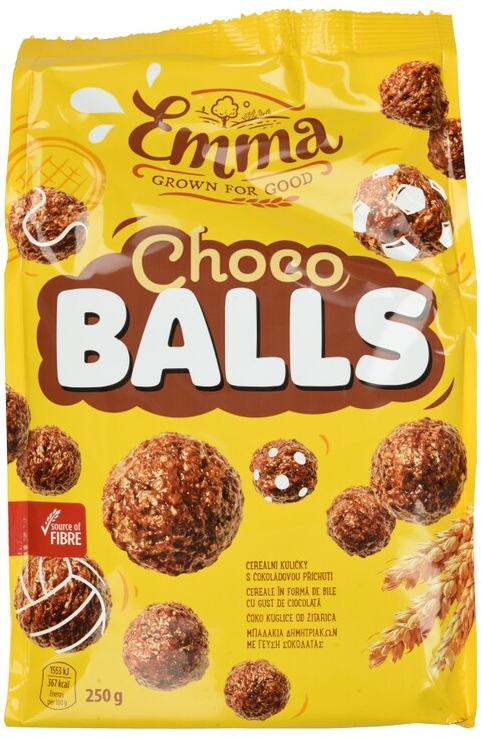Δημητριακά EMMA choco balls 250gr