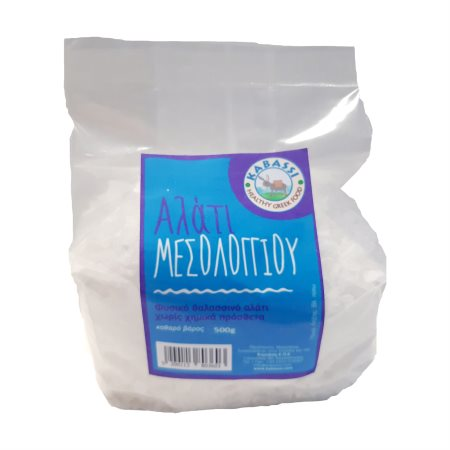 Αλάτι KABASSI μεσολογγίου χονδρό 500gr