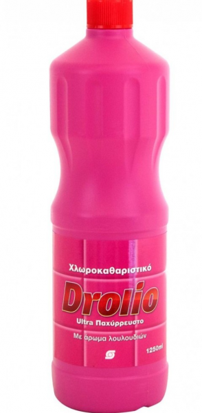 Χλωροκαθαριστικό DROLIO Ultra Pink 1250ml