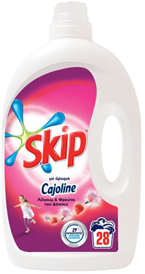 Υγρό πλυντηρίου SKIP Cajoline λίλιουμ 28μεζ. - delist
