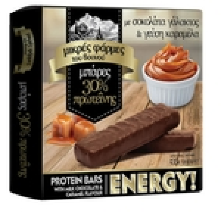 Μπάρες δημητριακών ΜΙΚΡΕΣ ΦΑΡΜΕΣ ΤΟΥ ΒΟΥΝΟΥ πρωτείνης σοκολάτα καραμέλα ...