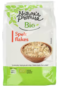 Νιφάδες NATURE'S PROMISE όλυρας bio 300gr
