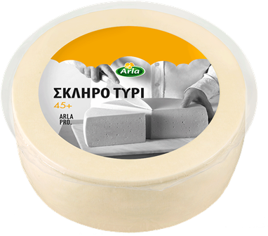 Τυρί ARLA pro Δανίας σκληρό κεφάλι 45+ (κοπής) - τιμή κιλού