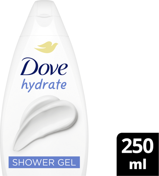 Αφρόλουτρο DOVE hydrate 250ml