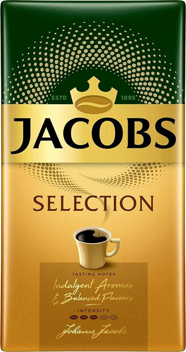Καφές φίλτρου JACOBS selection gold 250gr