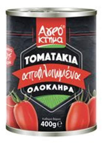Τοματάκια ΑΓΡΟΚΤΗΜΑ αποφλοιωμένα 400gr
