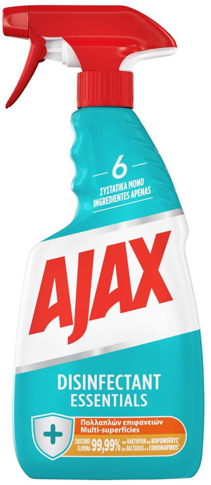 Καθαριστικό AJAX spray disinfectant essentials multipurpose αντλία 500ml