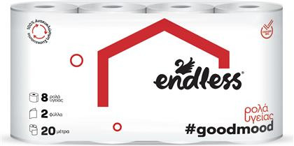 Χαρτί υγείας ENDLESS goodmood 2φ. 8τμχ