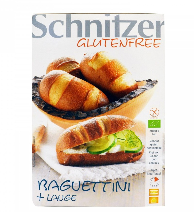 Ψωμάκια SCHNITZER βιολογικά πρέτσελς χωρίς γλουτένη 250gr