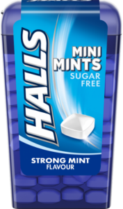 Καραμέλες HALLS mini mints μέντα 12,5gr