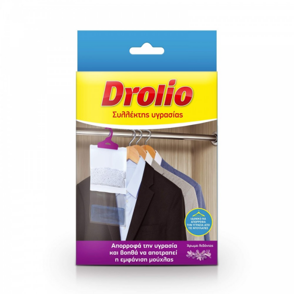 Drolio Συλλέκτης υγρασίας με άρωμα Λεβάντα 210g