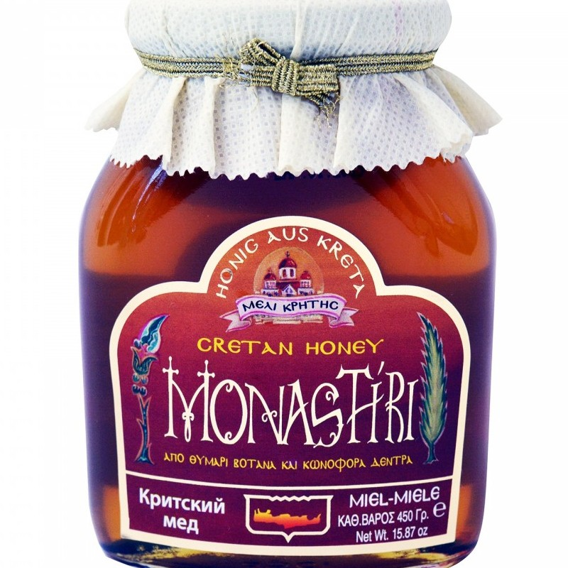 Θυμαρίσιο ΜΕΛΙ ΚΡΗΤΗΣ monastiri 450gr