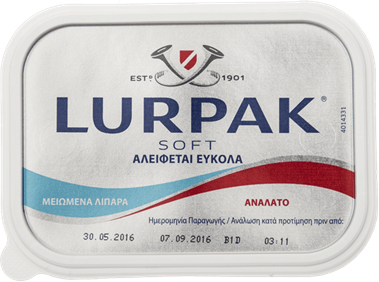Βούτυρο LURPAK soft lighter ανάλατο 225gr