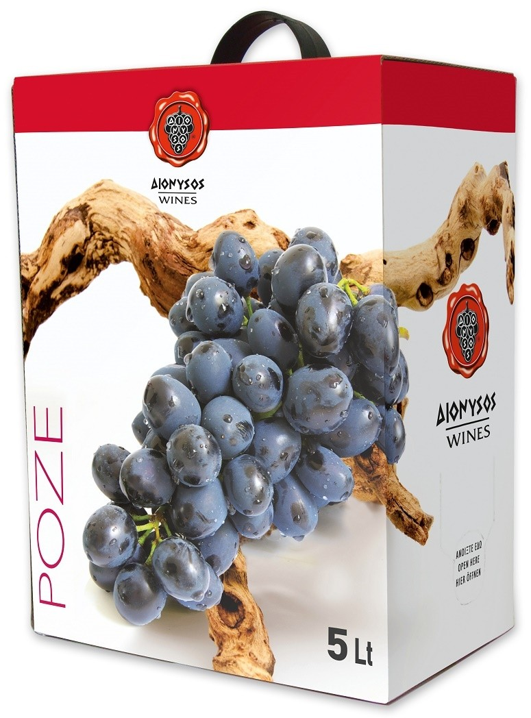 Οίνος ΔΙΟΝΥΣΟΣ WINES ροζέ ξηρός 5lt