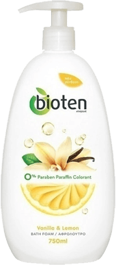 Αφρόλουτρο BIOTEN vanilla & lemon 750ml