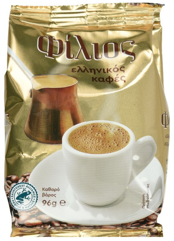 Ελληνικός καφές ΦΙΛΙΟΣ 96gr