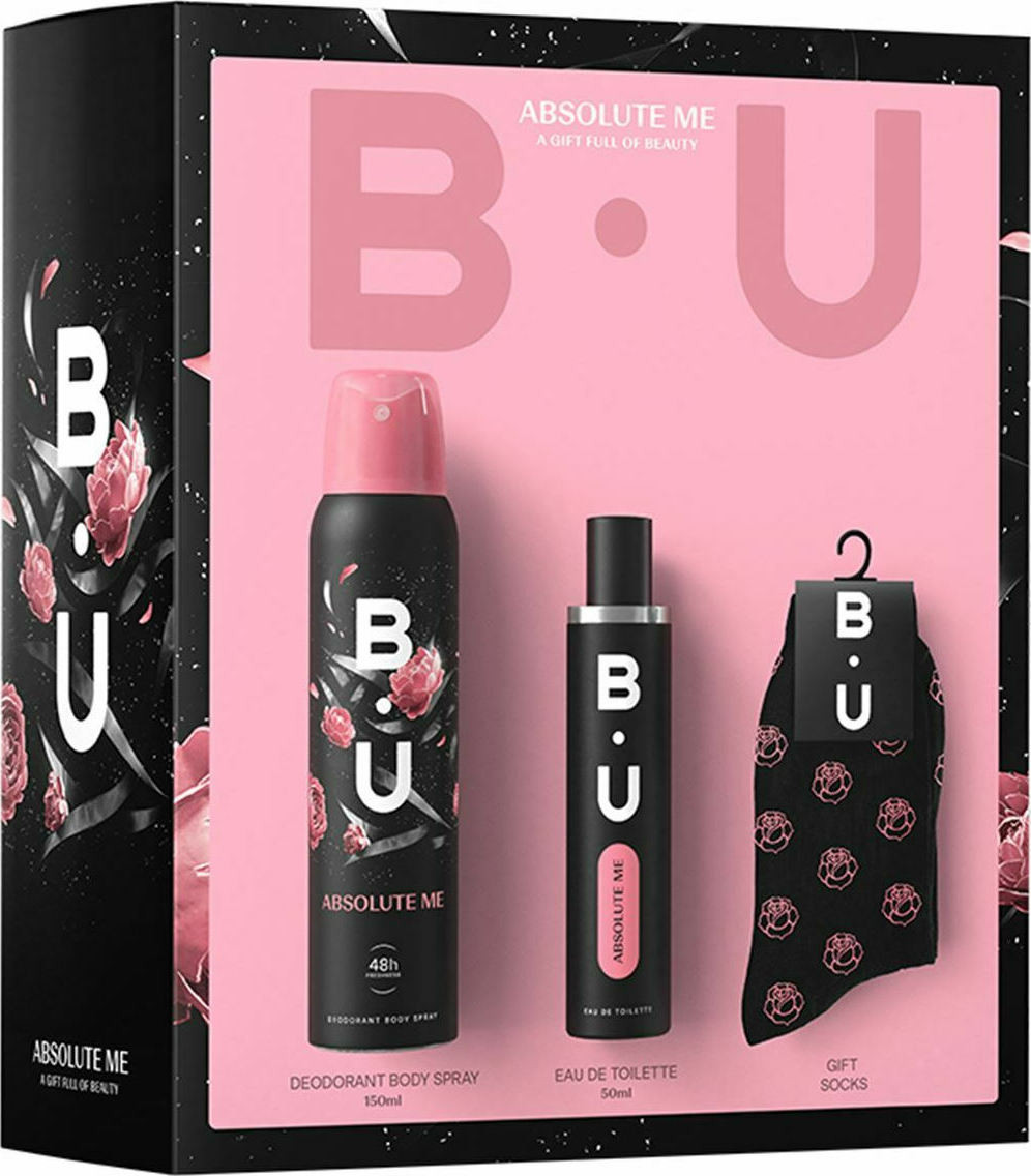 Σετ δώρου BU absolute me eau de toilette 50ml + αποσμητικό spray 150ml ...
