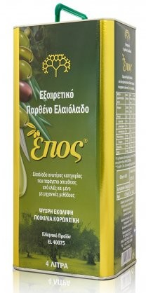 Ελαιόλαδο ΕΠΟΣ εξαιρετικό παρθένο 4lt