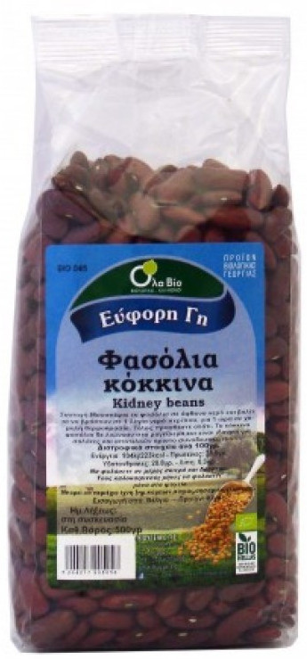 Φασόλια ΟΛΑ BIO κόκκινα 500gr
