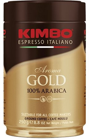 Καφές espresso KIMBO gold tin 250gr