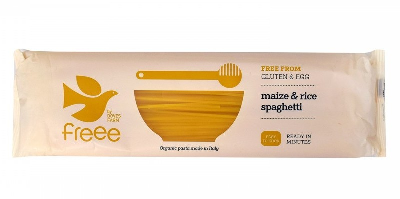 Σπαγγέτι DOVES FARM Freee bio καλαμποκιού χωρίς γλουτένη 500gr