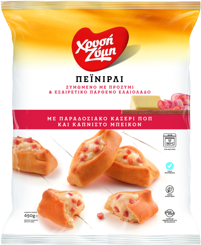 Πεϊνιρλί ΧΡΥΣΗ ΖΥΜΗ μπέικον - κασέρι 650gr