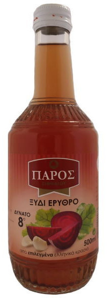 Ξύδι ΠΑΡΟΣ σε γυάλινο 8 βαθμών 500ml