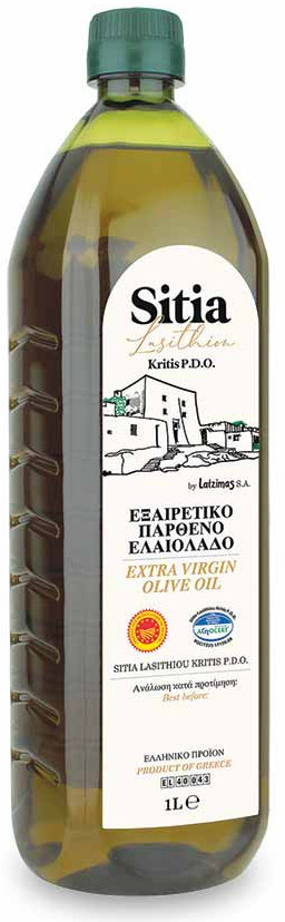 Ελαιόλαδο ΛΑΤΖΙΜΑΣ Σητεία εξαιρετικό παρθένο 1lt