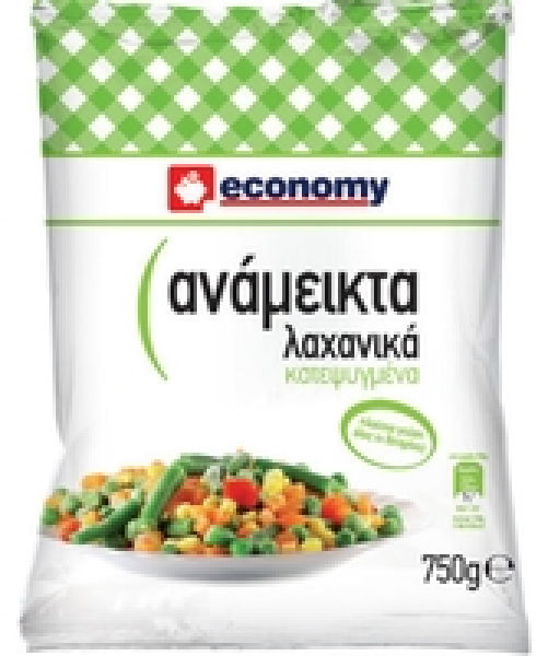 Λαχανικά ECONOMY ανάμεικτα κατεψυγμένα 750gr