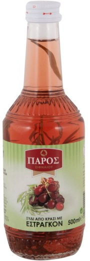 Ξύδι ΠΑΡΟΣ εστραγκόν γυάλινο 500ml