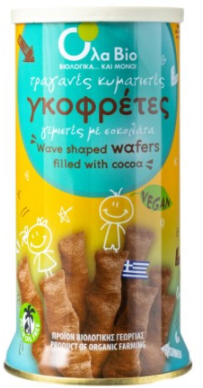 Πουράκια OLA ΒΙΟ σοκολάτα vegan 140gr