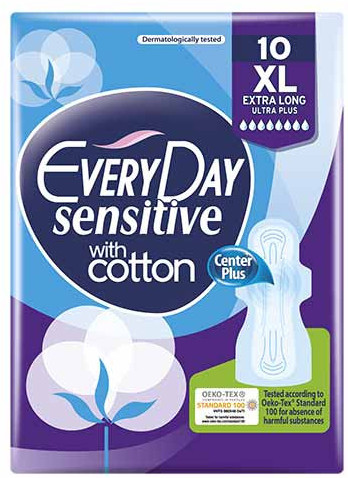 Σερβιέτες EVERYDAY Sensitive ultra plus extra long 10τμχ