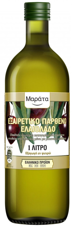 Ελαιόλαδο ΜΑΡΑΤΑ εξαιρετικό παρθένο ελαιόλαδο 1lt