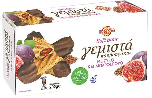 Κουλουράκια ΒΙΟΛΑΝΤΑ γεμιστά με σύκο και λιναρόσπορο 200gr