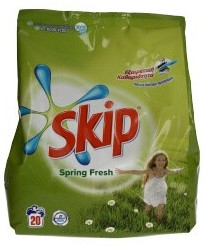 Σκόνη πλυντηρίου SKIP spring fresh σακούλα 20μεζ.