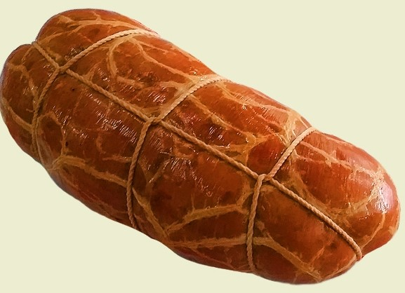 Ρολό χοιρινό ΑΒ fresh to go από μπούτι με δέρμα καπνιστό (τιμή κιλού)
