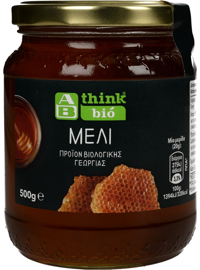 Μέλι ΑB think bio Ελληνικό 500gr