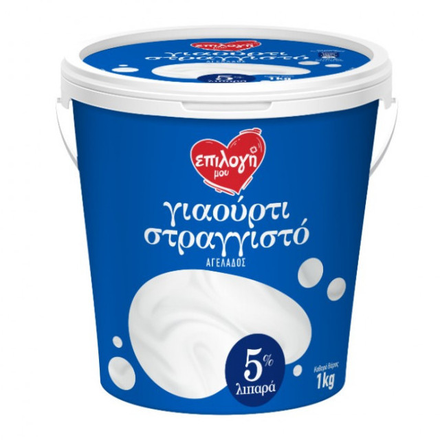 Γιαούρτι ΕΠΙΛΟΓΗ ΜΟΥ στραγγιστό 5% 1kg