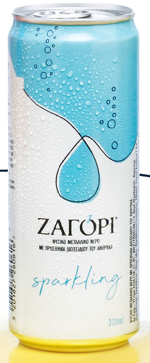 Ανθρακούχο νερό ΖΑΓΟΡΙ κουτί 330ml