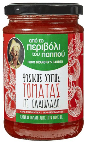 Σάλτσα τομάτμας ΠΕΡΙΒΟΛΙ ΤΟΥ ΠΑΠΠΟΥ με ελαιόλαδο 300gr