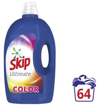 Υγρό πλυντηρίου SKIP ultimate color 64μεζ.