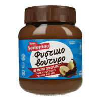 Φυστικοβούτυρο ΑΦΟΙ ΧΑΙΤΟΓΛΟΥ με μαύρη σοκολάτα 350gr