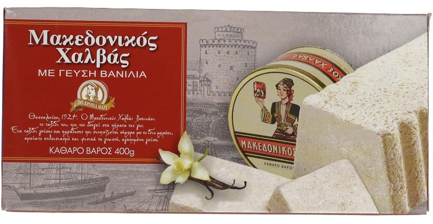 Χαλβάς ΧΑΙΤΟΓΛΟΥ Μακεδονικός βανίλια 400gr