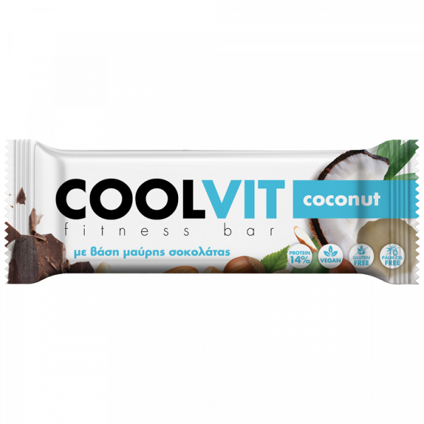 Μπάρες δημητριακών COOLVIT coconut 27gr