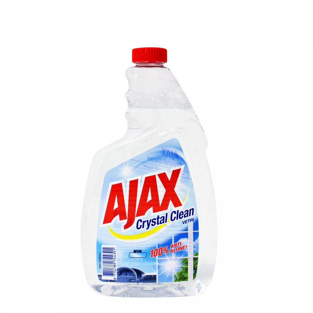 Ανταλλακτικό καθαριστικό τζαμιών AJAX crystal clean 750ml