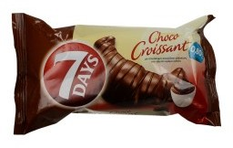 Κρουασάν 7DAYS choco κακάο με επικάλυψη σοκολάτας 60gr