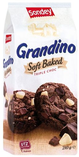 Μπισκότα SONDEY cookies soft baked 200gr