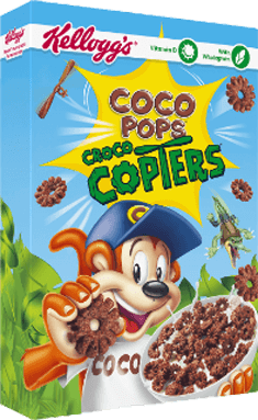 Δημητριακά KELLOGG'S Coco Pops croco copters 350gr-delist