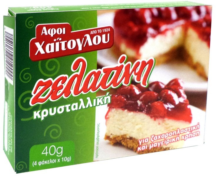 Ζελατίνη ΧΑΙΤΟΓΛΟΥ κουτί 40gr